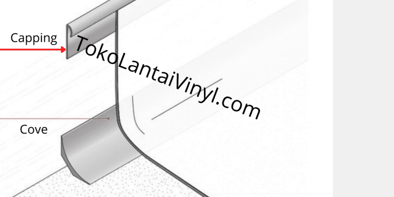 Aksesoris Lantai Vinyl | Cove dan Capping Aluminium Harga Murah